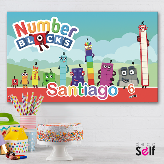 Póster Numberblocks