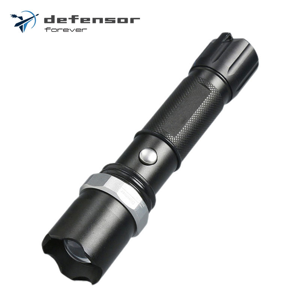 Linterna luz blanca con zoom recargable