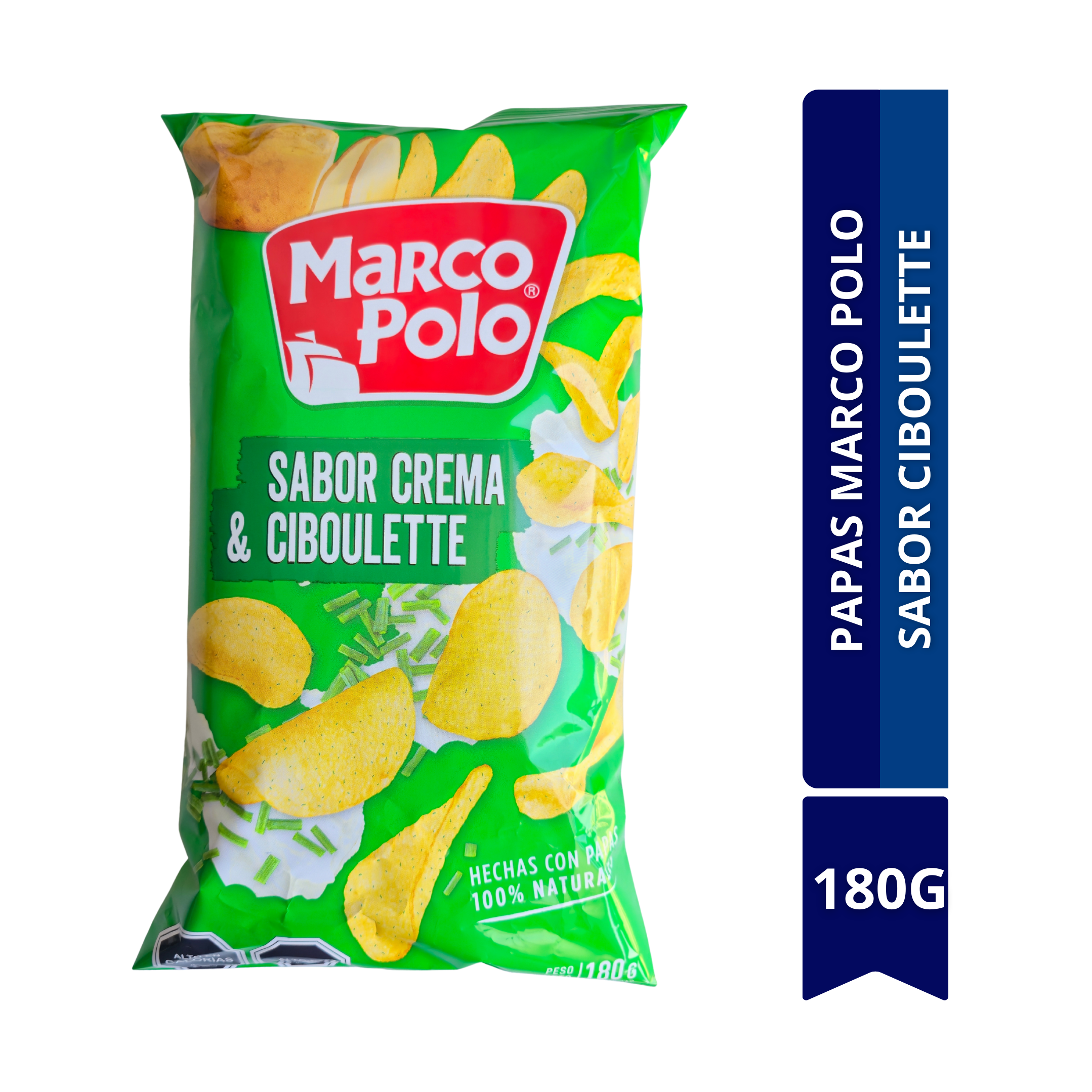 PAPAS MARCO POLO SABOR CIBOULETTE 180G