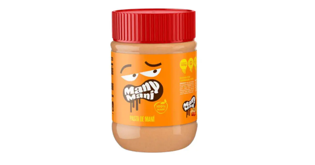 Mantequilla de Maní 500gr Marca Many Maní