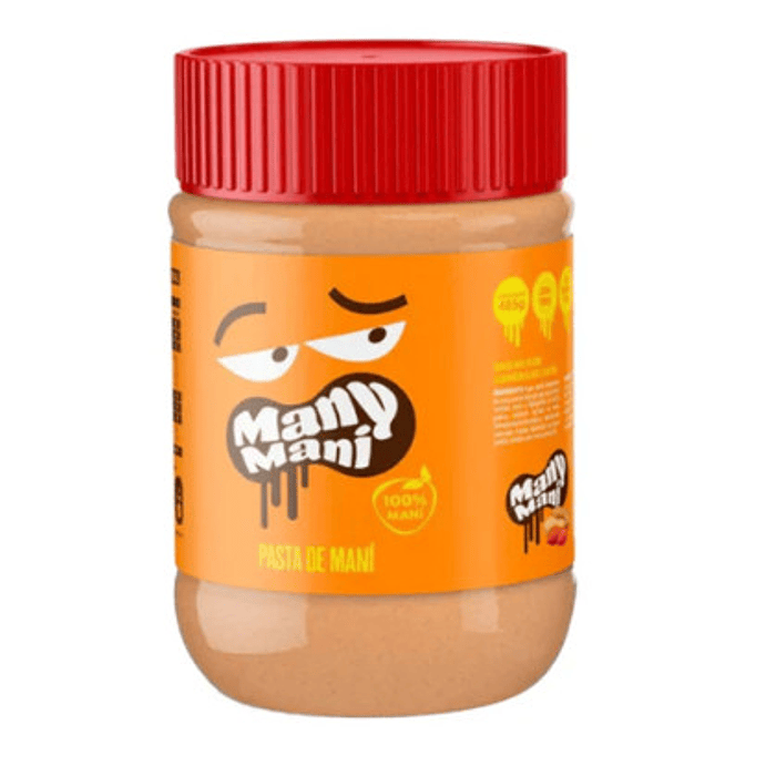 Mantequilla de Maní 500gr Marca Many Maní