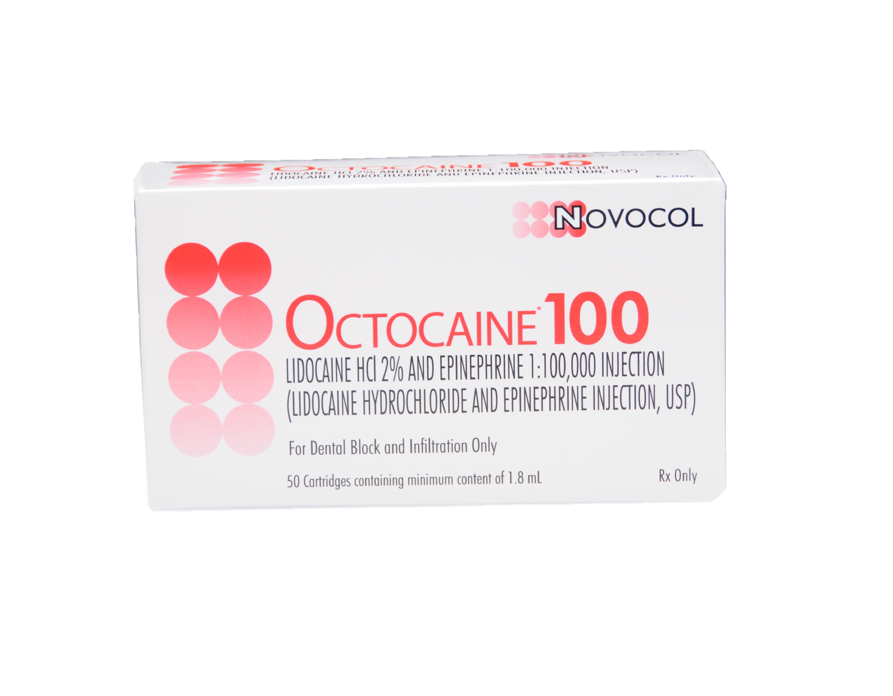 Anestesia Octocaína - Novocol