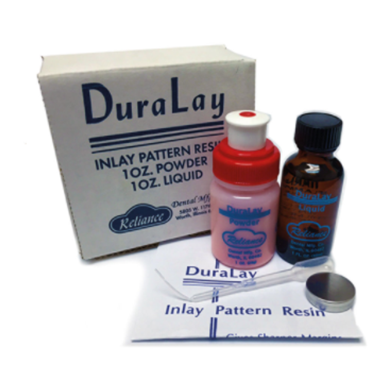 Acrilico Duralay inlay pattern resin 2 onzas color 65 | DENTINET ...