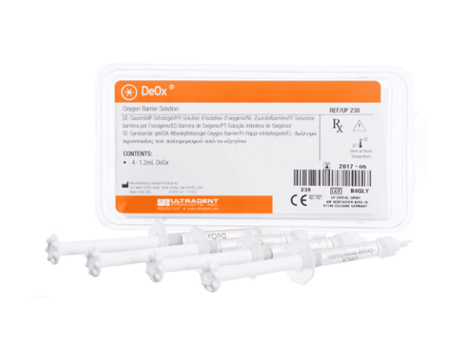 barrera inhibidora de Oxigeno - DEOX - ULTRADENT (1 JERINGA)