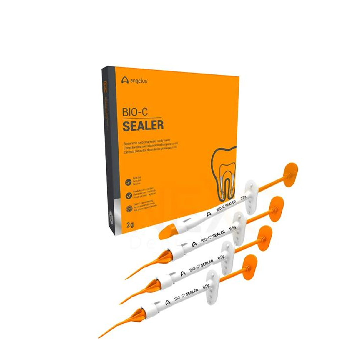 BIO-C Sealer 4 Jeringas de 0.5 grs - Angelus | DENTINET - Insumos Dentales