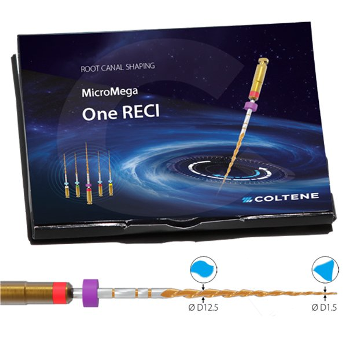 Limas Mecanizadas Micromega One Reci - Coltene | DENTINET - Insumos Dentales