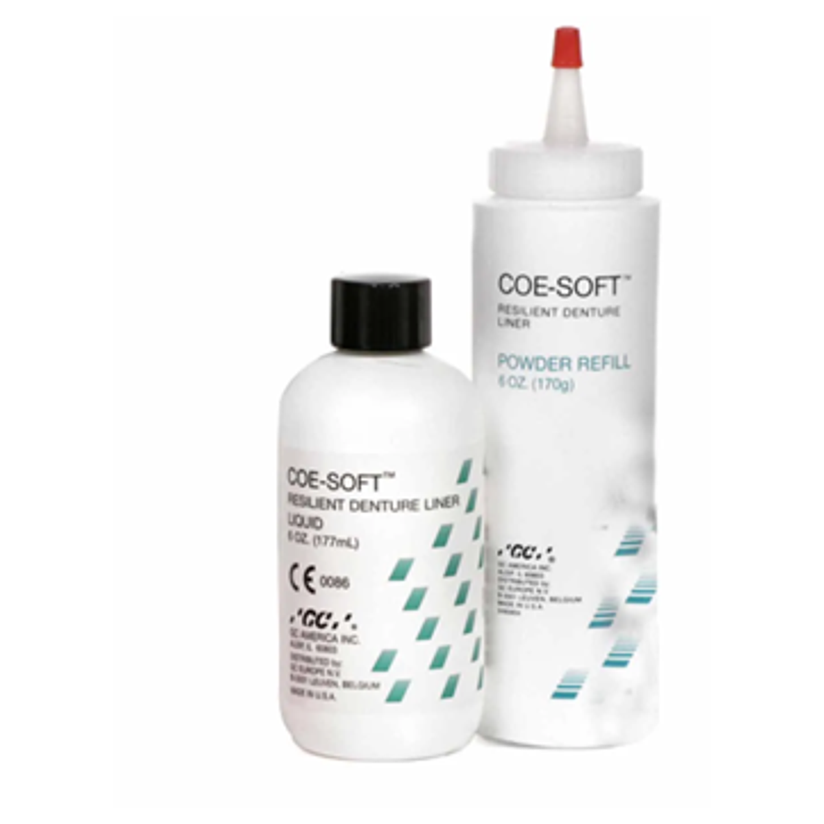 Coe Soft - Material de Rebase Blando - Reposición - GC | DENTINET - Insumos Dentales