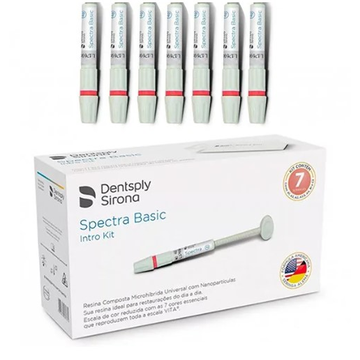 Spectra Basic - Kit de resinas 7 Jeringas - Dentsply | DENTINET ...