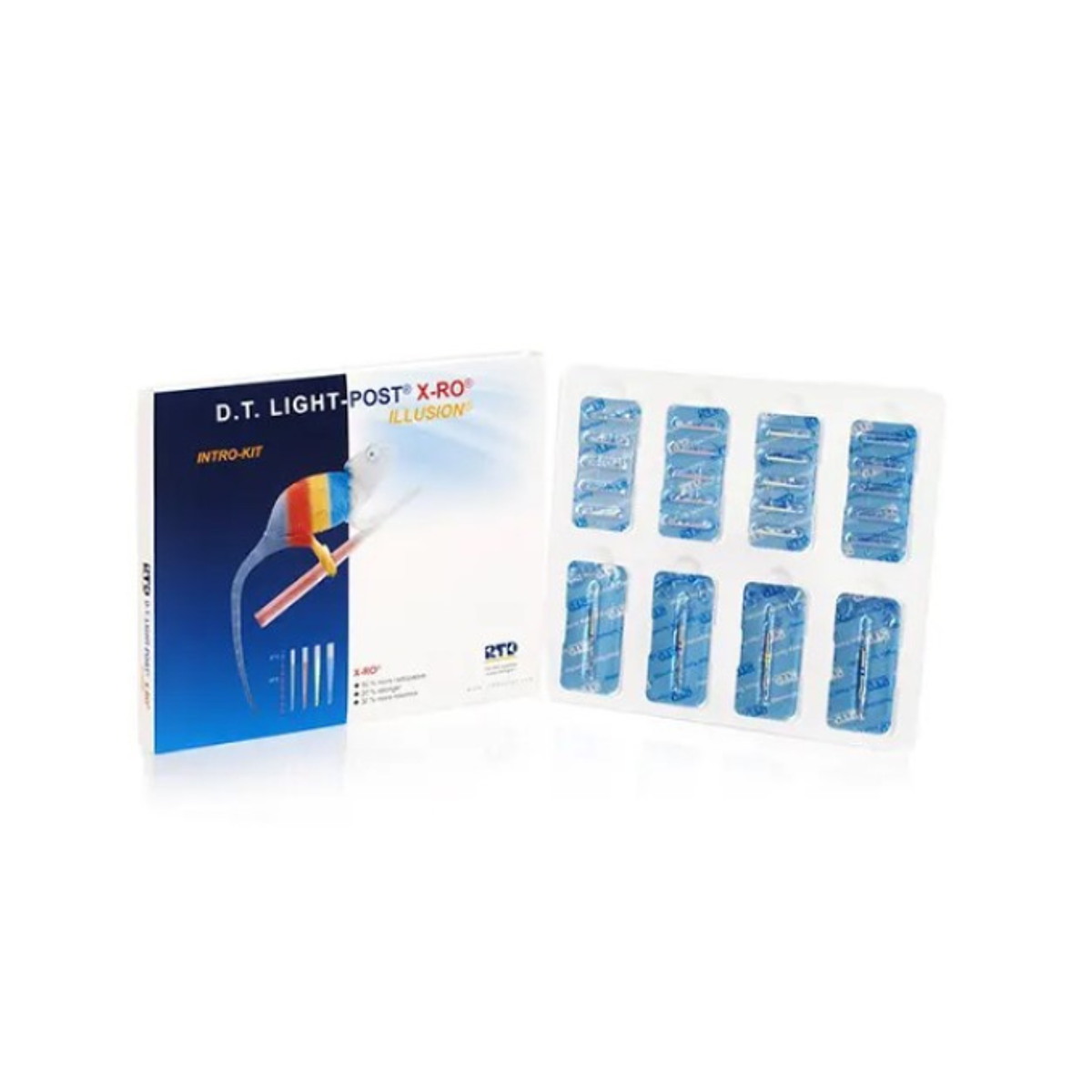 Kit DT Light Post Illusion X-RO 20 Postes + 4 Fresas RTD