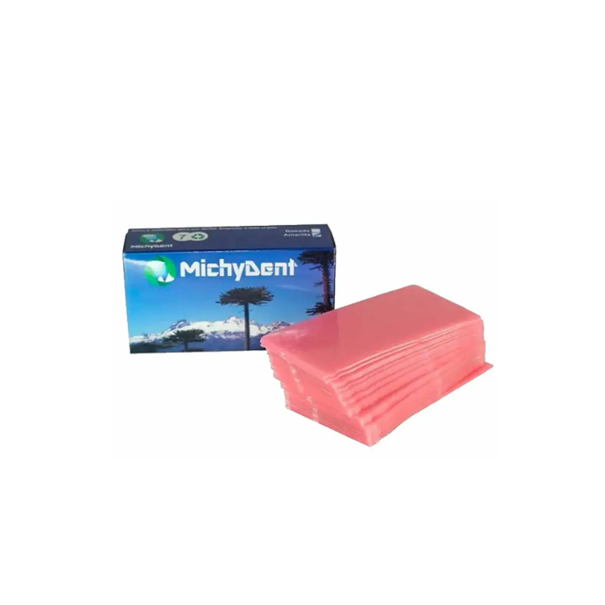 Cera Rosada 1,5mm 30 Unidades Michydent