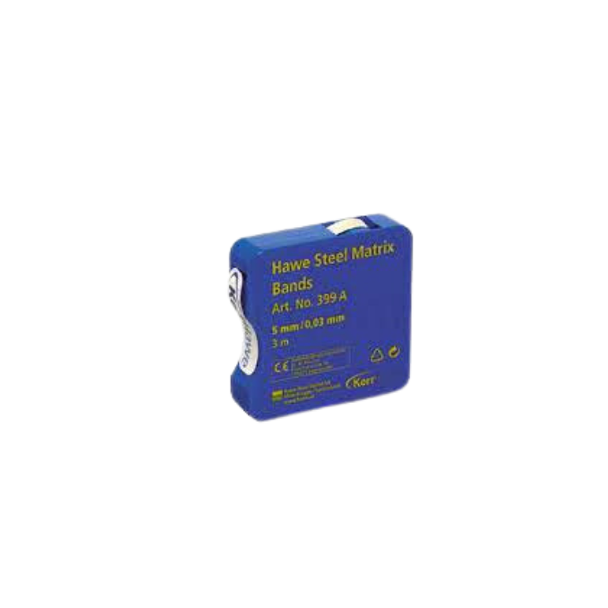 Banda Matriz 0.045mm Pre-Molar 5mm Ancho Delgado Kerr