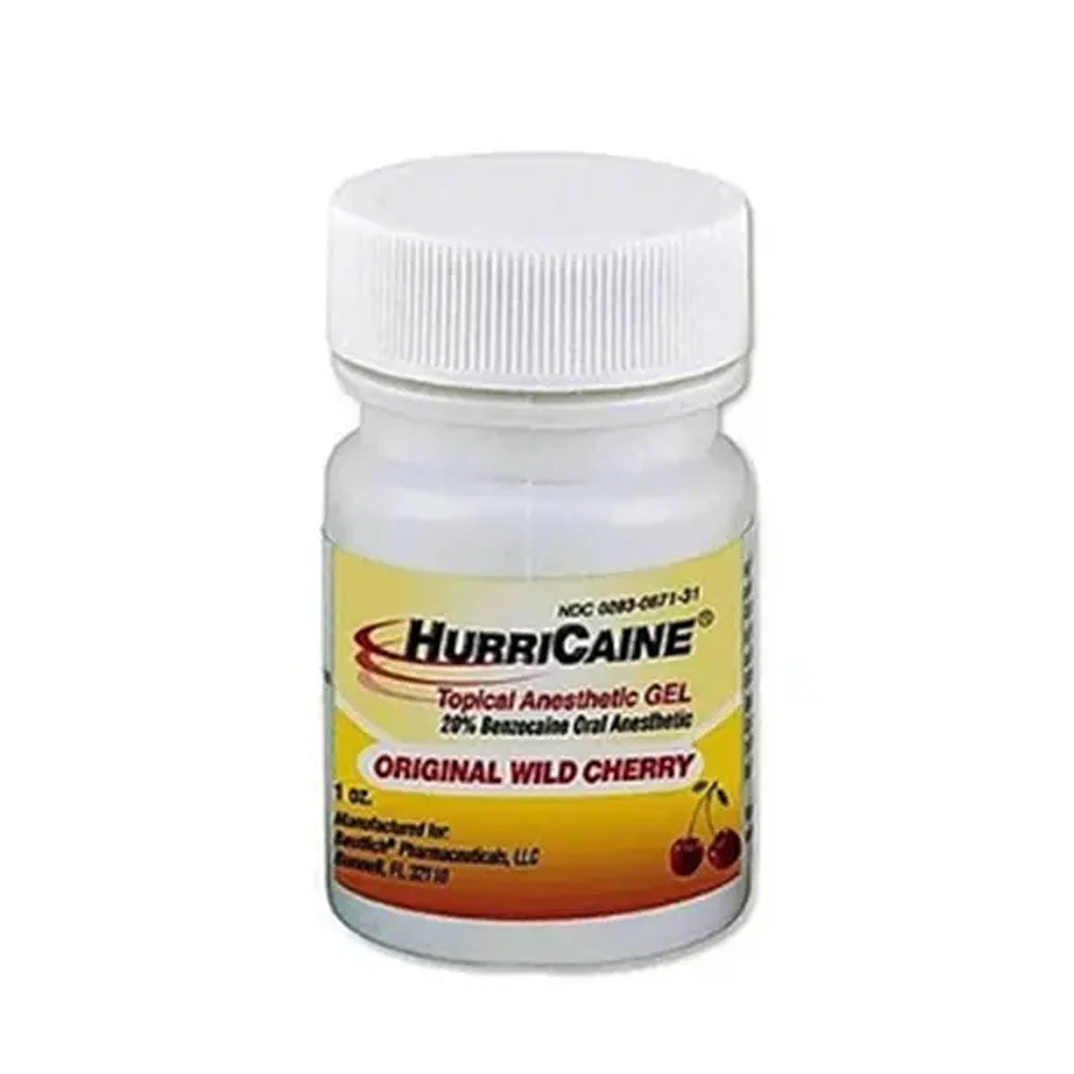 Anestesia Hurricaine Gel Tópico 20% (Benzocaina) 28 Grs