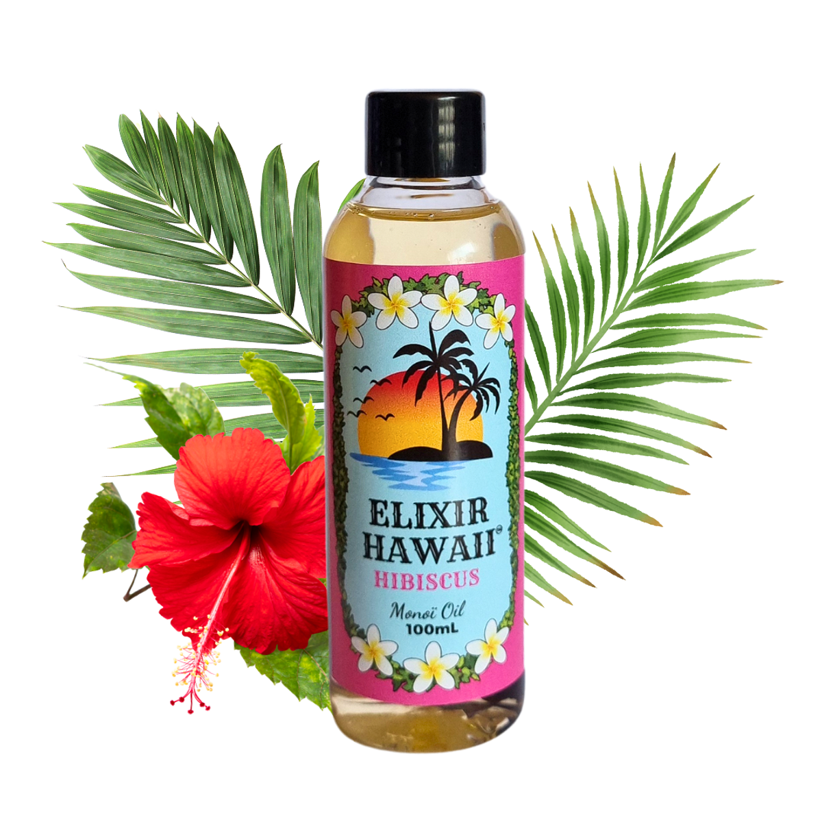 Elixir Hawaii Hibisco Monoï Hidratante 100ml