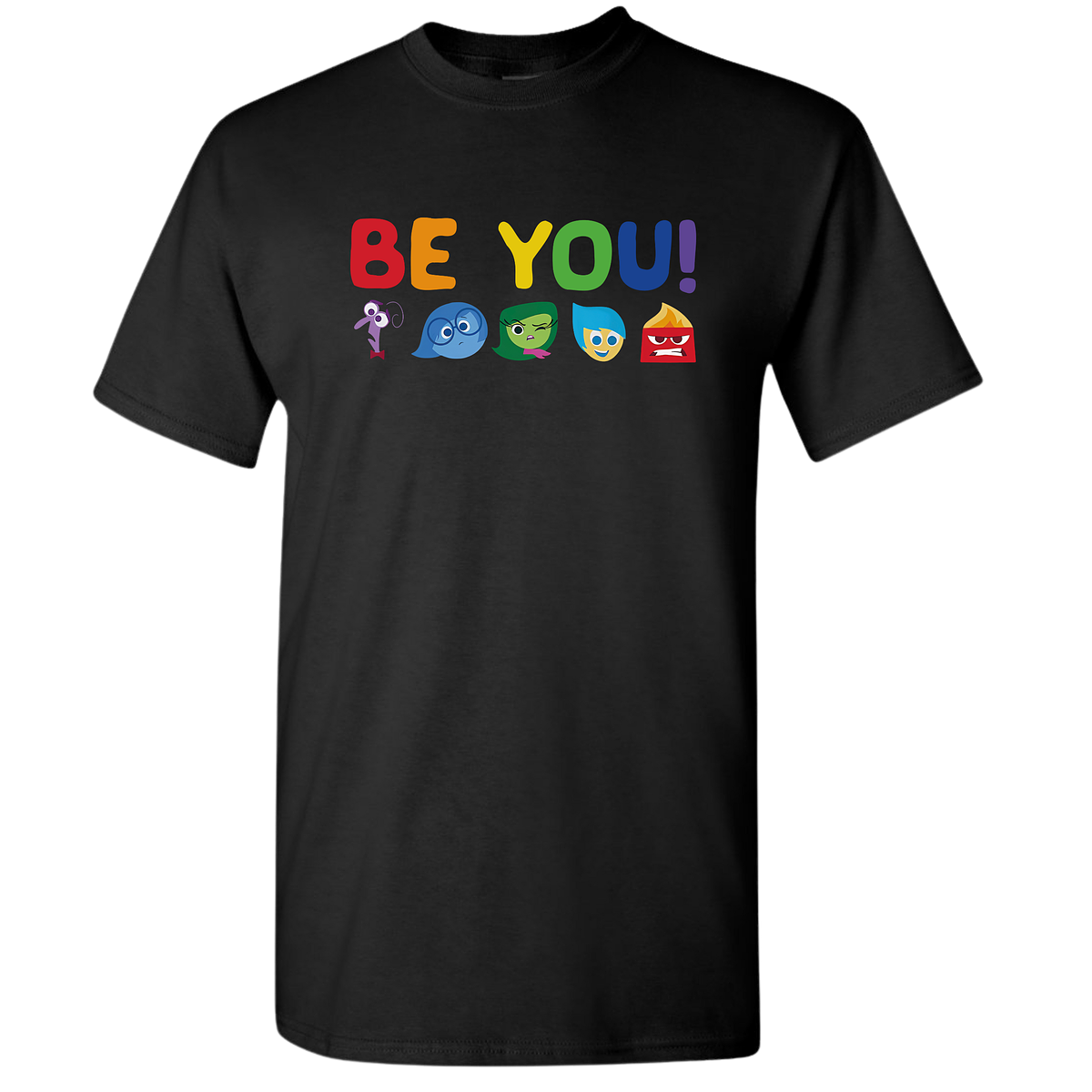 Camiseta De Caras Personajes Intensamente Playera Inside Out
