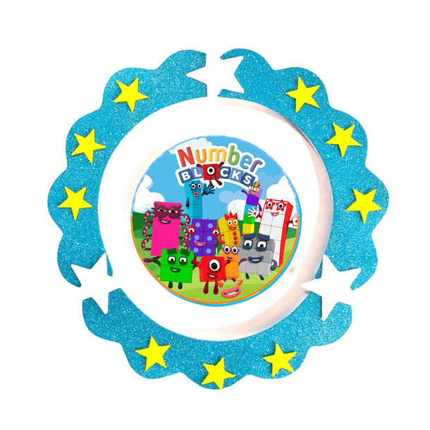 Piñata Circular Number Blocks