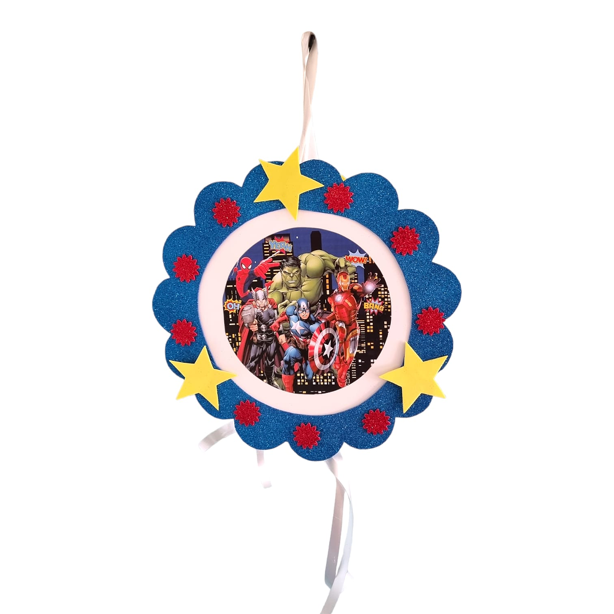 Piñata circular Avengers