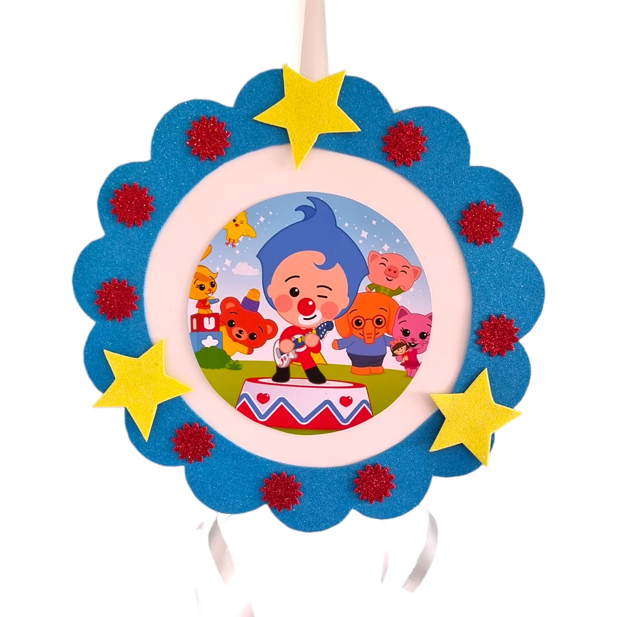 Piñata Circular Plim Plim