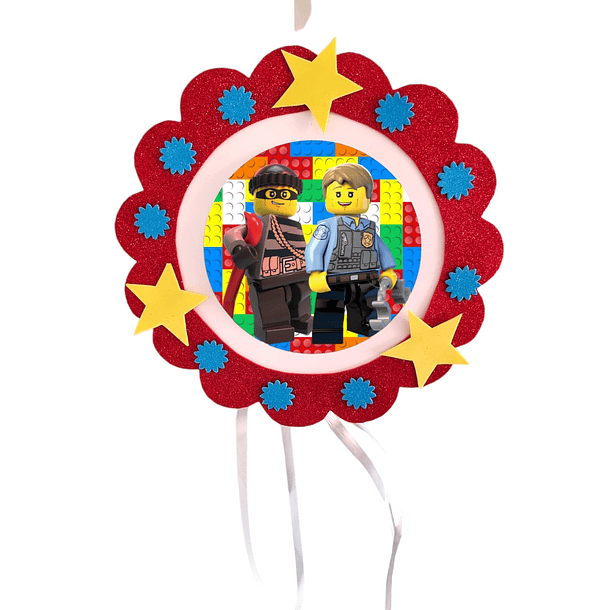 Piñata Circular Lego
