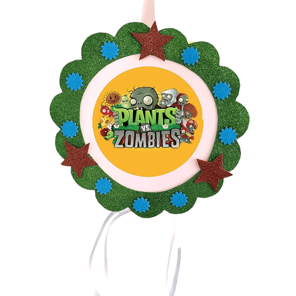 Piñata Circular Plants Vs Zombies