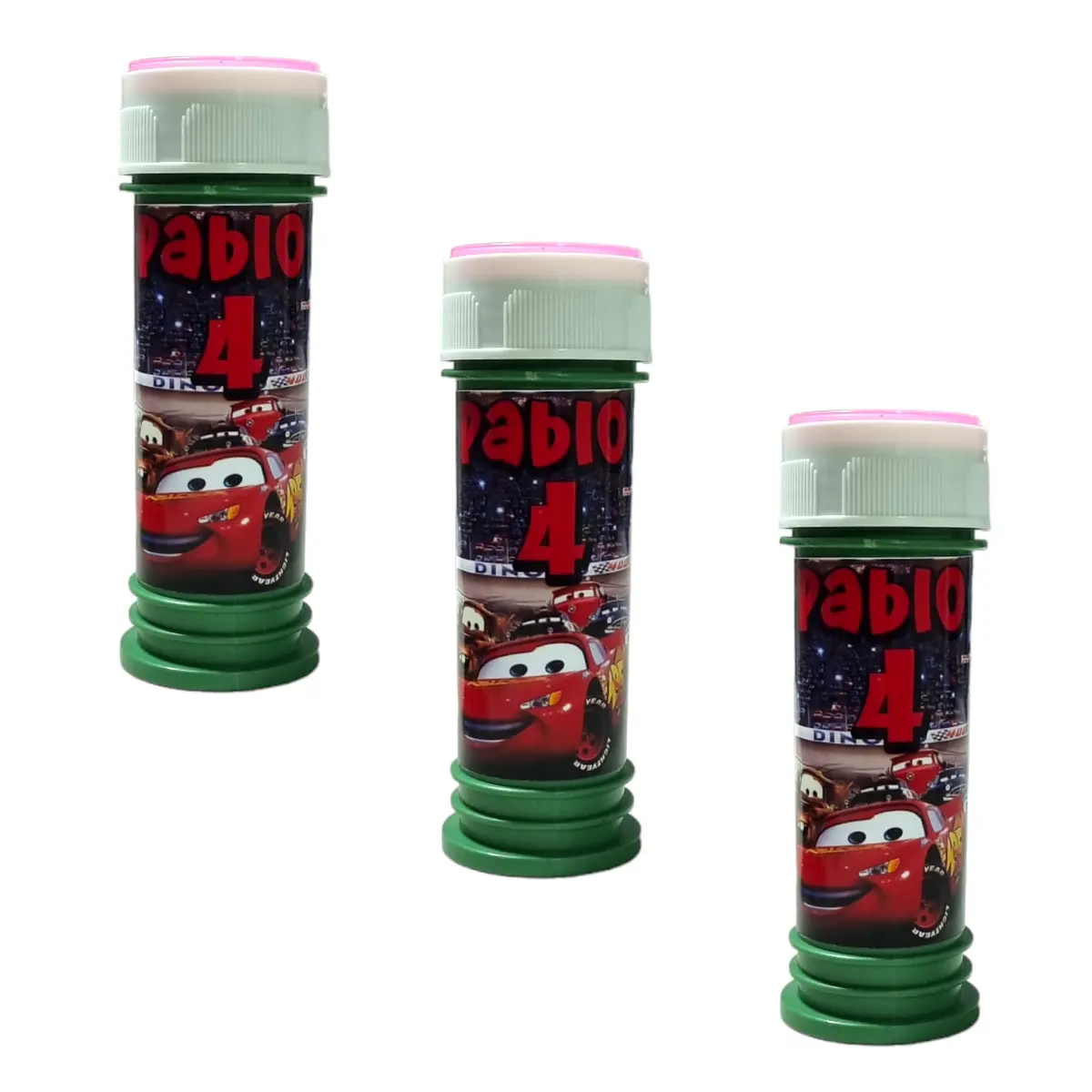 Burbujas personalizadas Cars