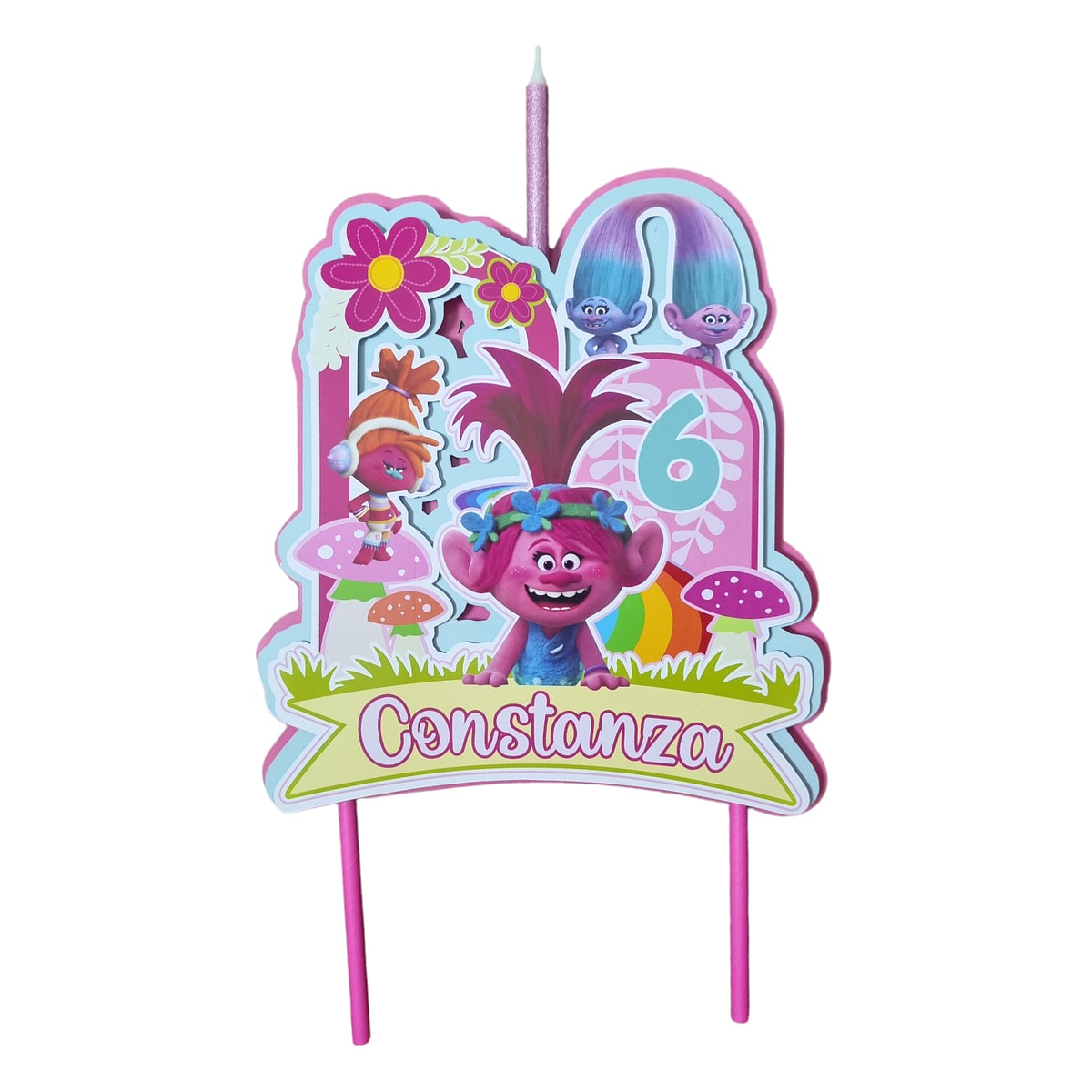 Topper Trolls Personalizado