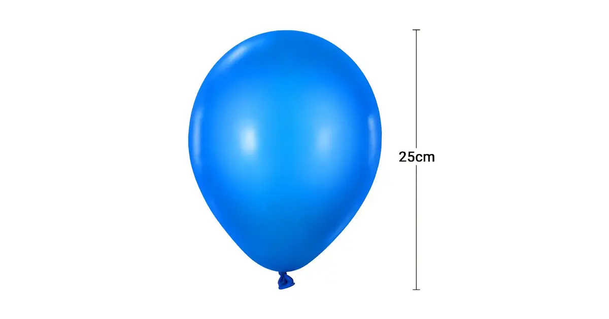 Globo Látex Azul 20 unidades