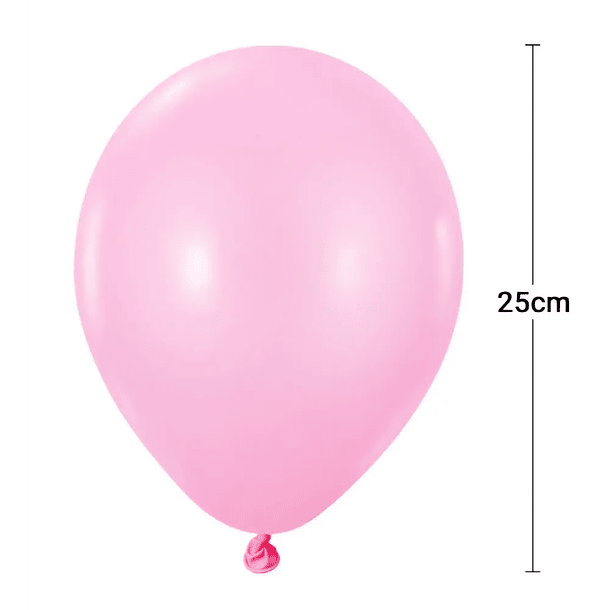 Globo Látex Rosa 20 unidades