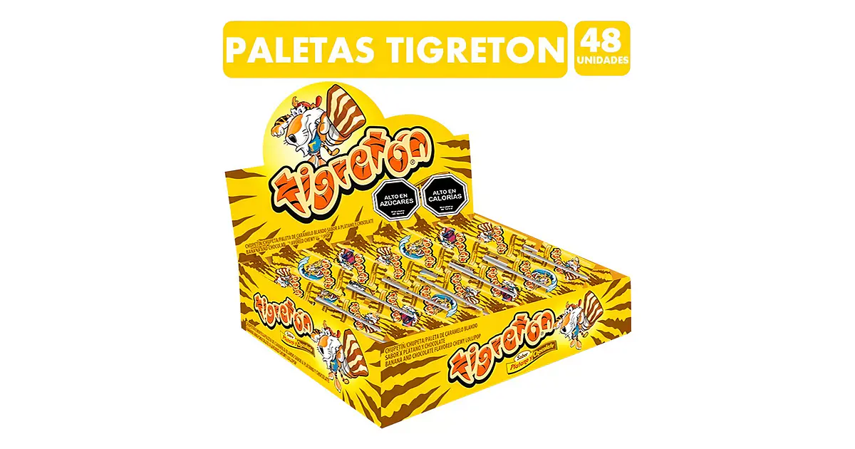 Paleta Tigreton 48 Unidades 528g