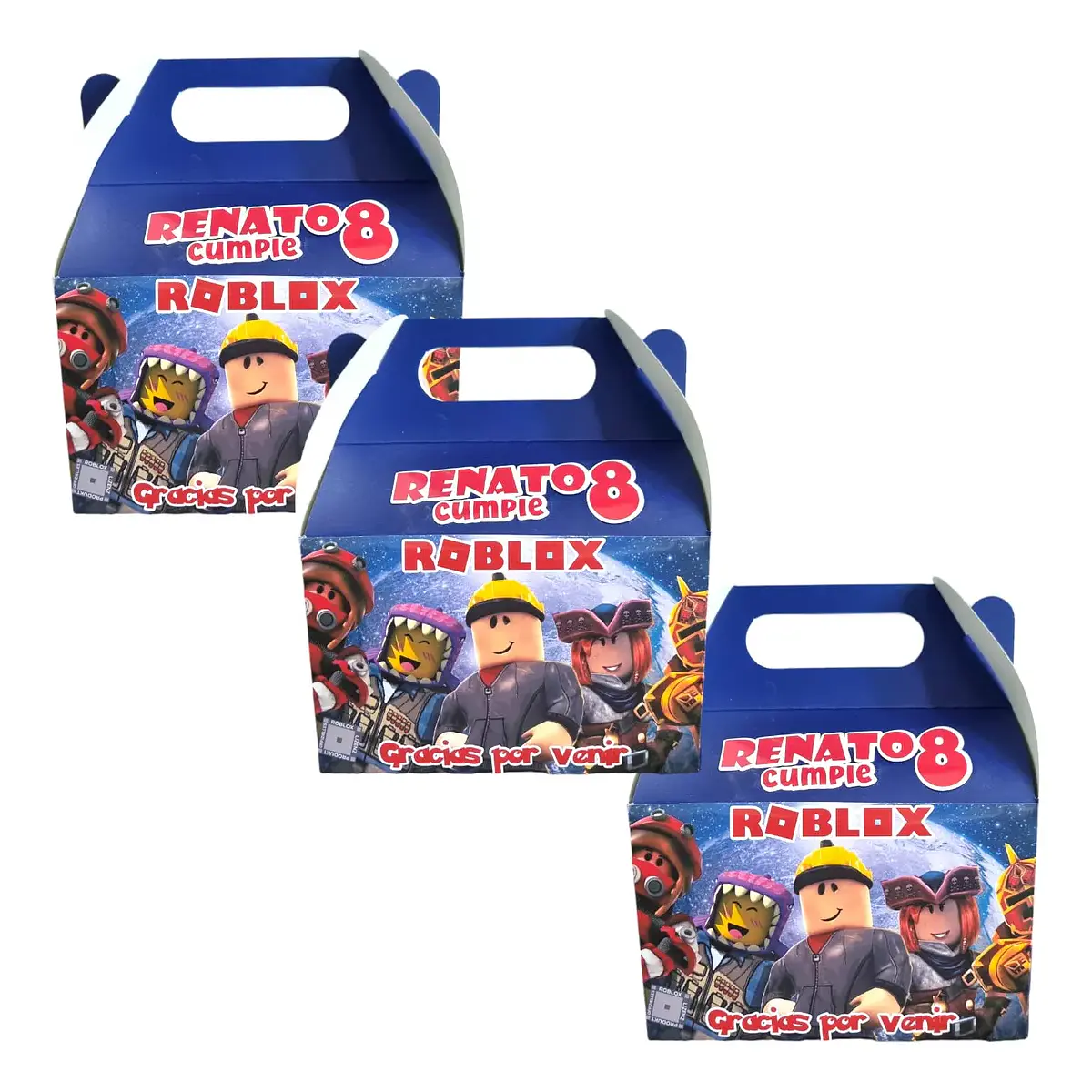 Caja Personalizada Roblox