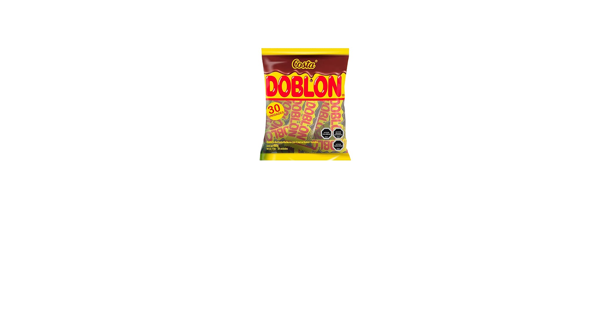 GALLETAS DOBLÓN BOLSA 30 UNIDADES 16 GR