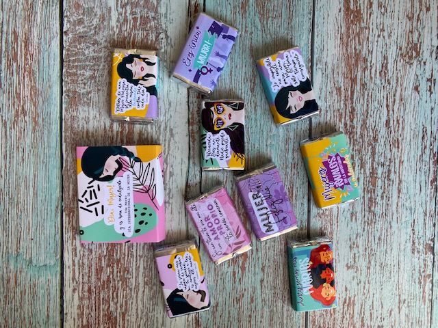 Chocolates Dia de la mujer