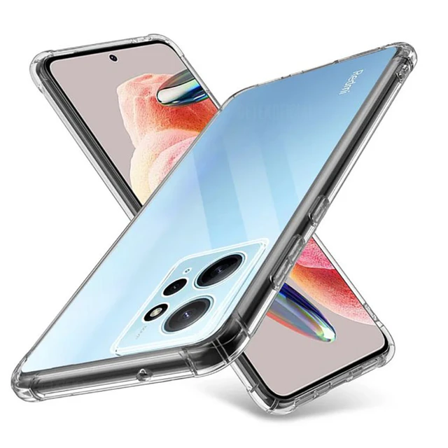 Carcasa Transparente Reforzado Para Xiaomi Redmi Note 12 Pro