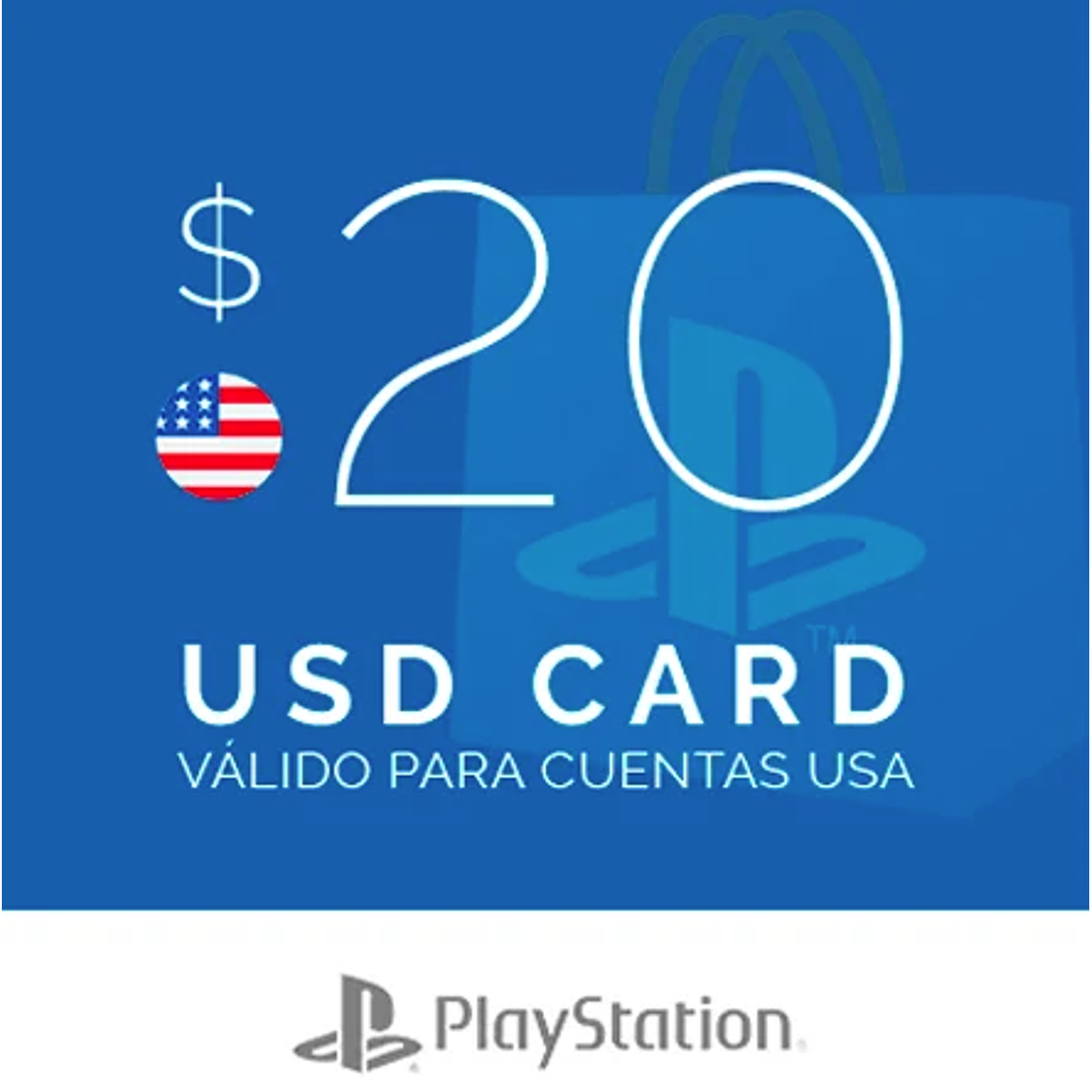 PlayStation Card $20 USD