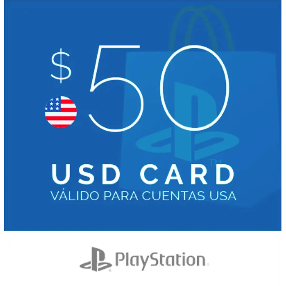 PlayStation Card $50 USD