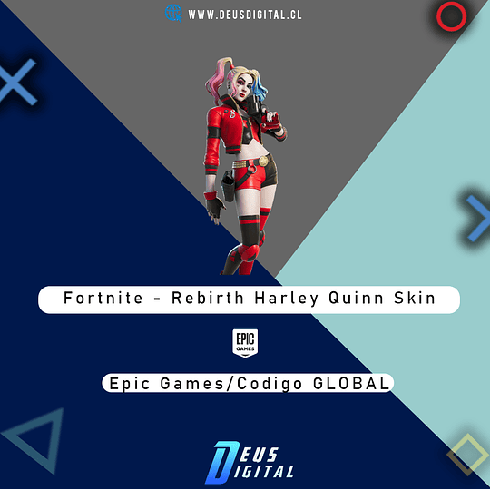 Fortnite - Rebirth Harley Quinn Skin