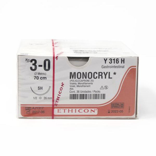 Sutura Monocryl - Ethicon Chile - DGmed Store