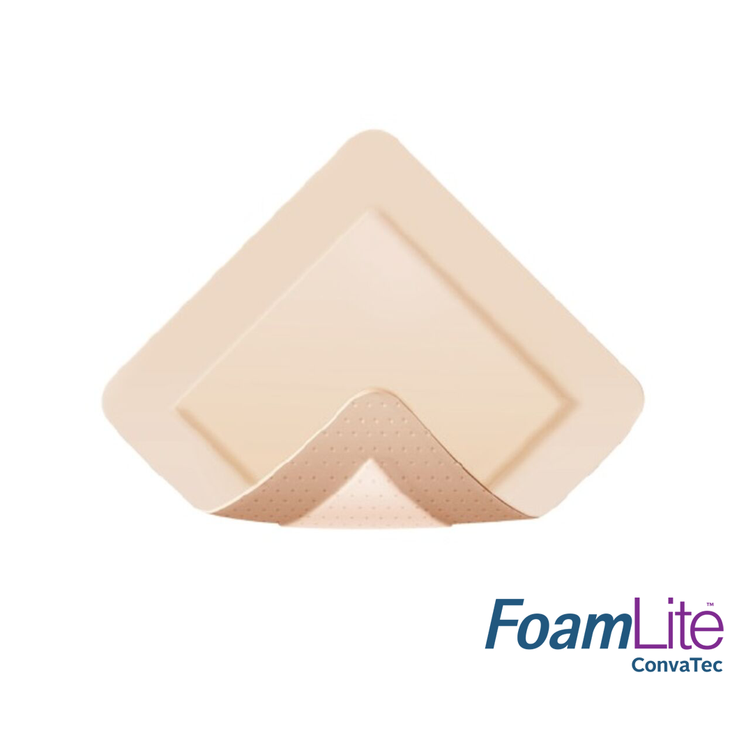 FoamLite™ Adhesivo Apósito 10x10cm - ConvaTec - DGmed Store