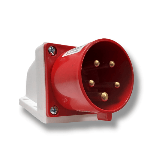 Enchufe Industrial Macho Sobrepuesto 3P+N+T 32A 380V IP44