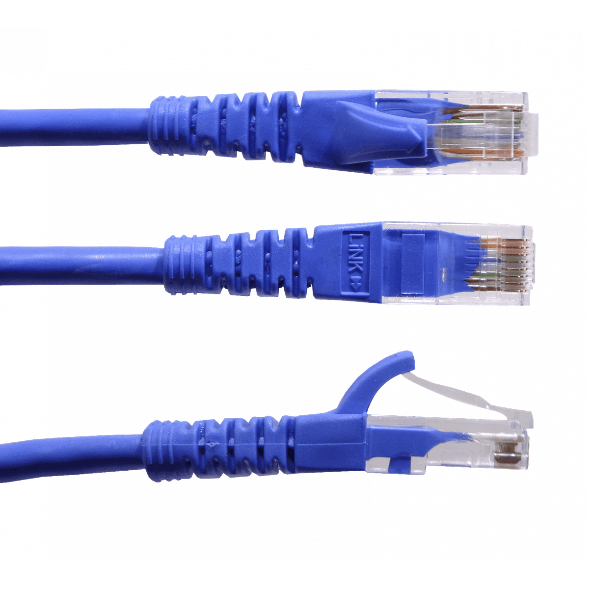 Cable de Red 7.5 Metros Azul Categoría 5E Linkmade | Diartek - Materiales Eléctricos y ...