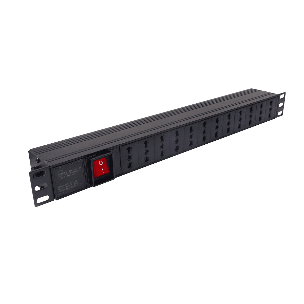 Regleta PDU 12 Enchufes Hembra 10A Para Rack 1U Linkmade | Diartek ...