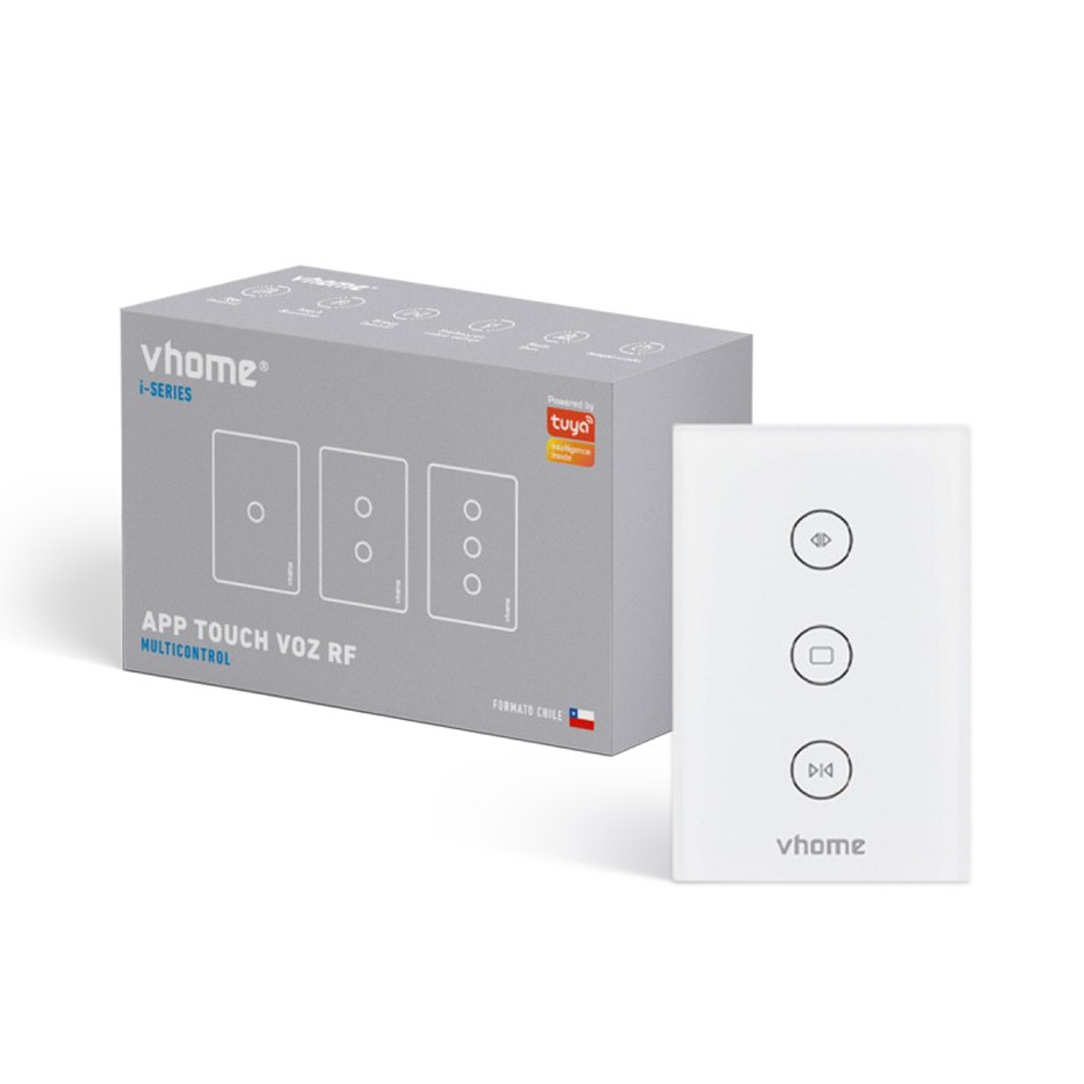 Interruptor Dimmer Wifi Touch Google Amazon Vhome | Diartek ...