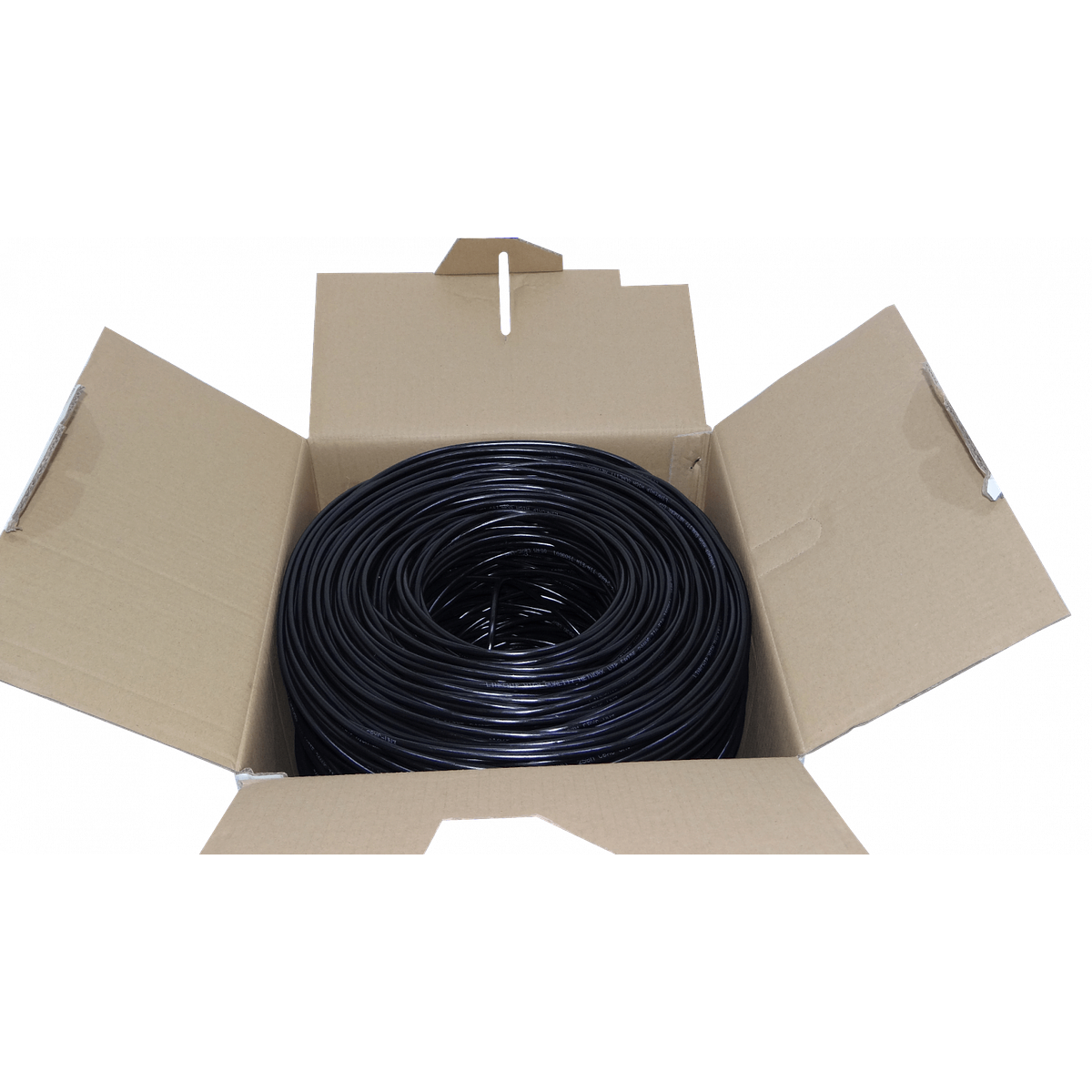 Cable de Red UTP Negro Categoria 6 Exterior Caja 305 metros | Diartek ...