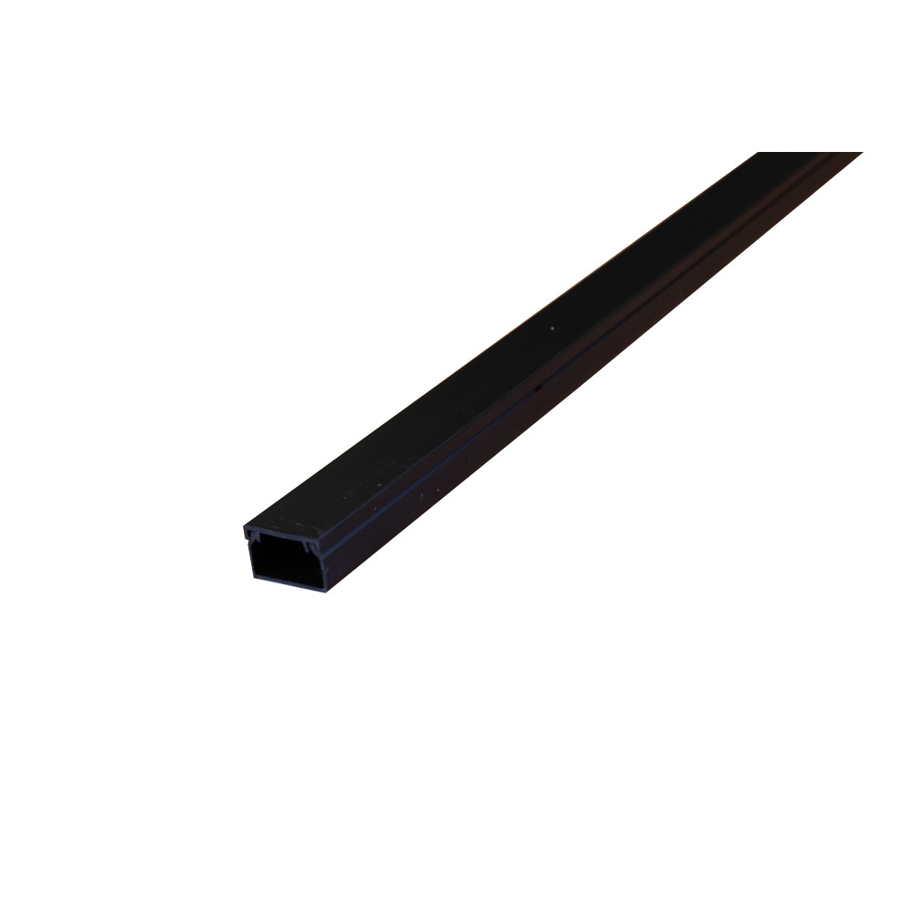 Canaleta PVC 20x10mm 2mt con Adhesivo Negro - Diartek | Diartek ...