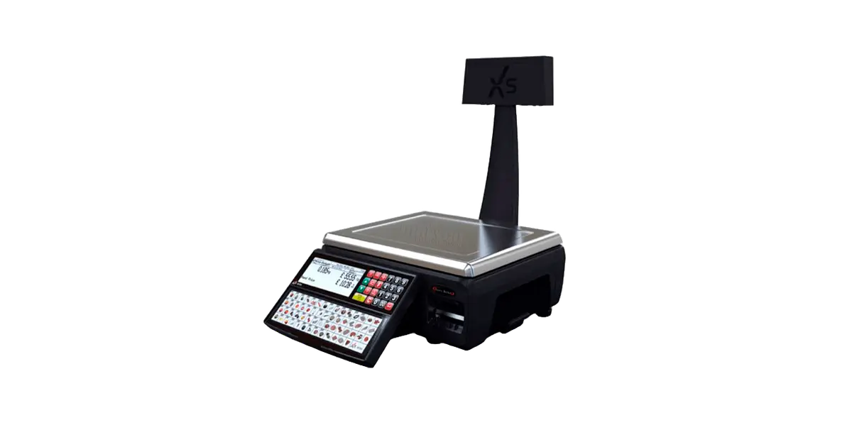 BASCULA ELECTRONICA ETIQUETADORA AVERY BERKEL XS-200 25 KG