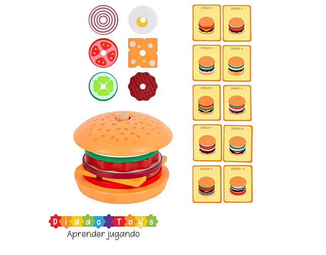 Juego Armar Hamburguesa