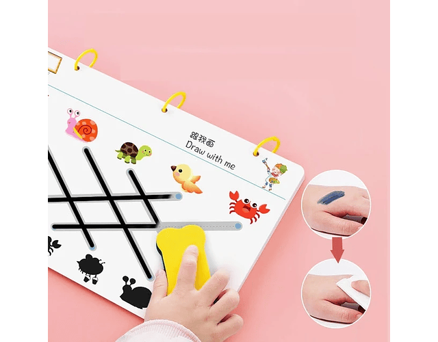 Libro de trazo didáctico