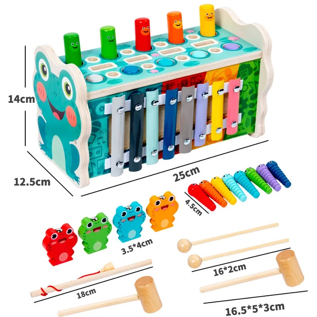 pega topo Rana madera