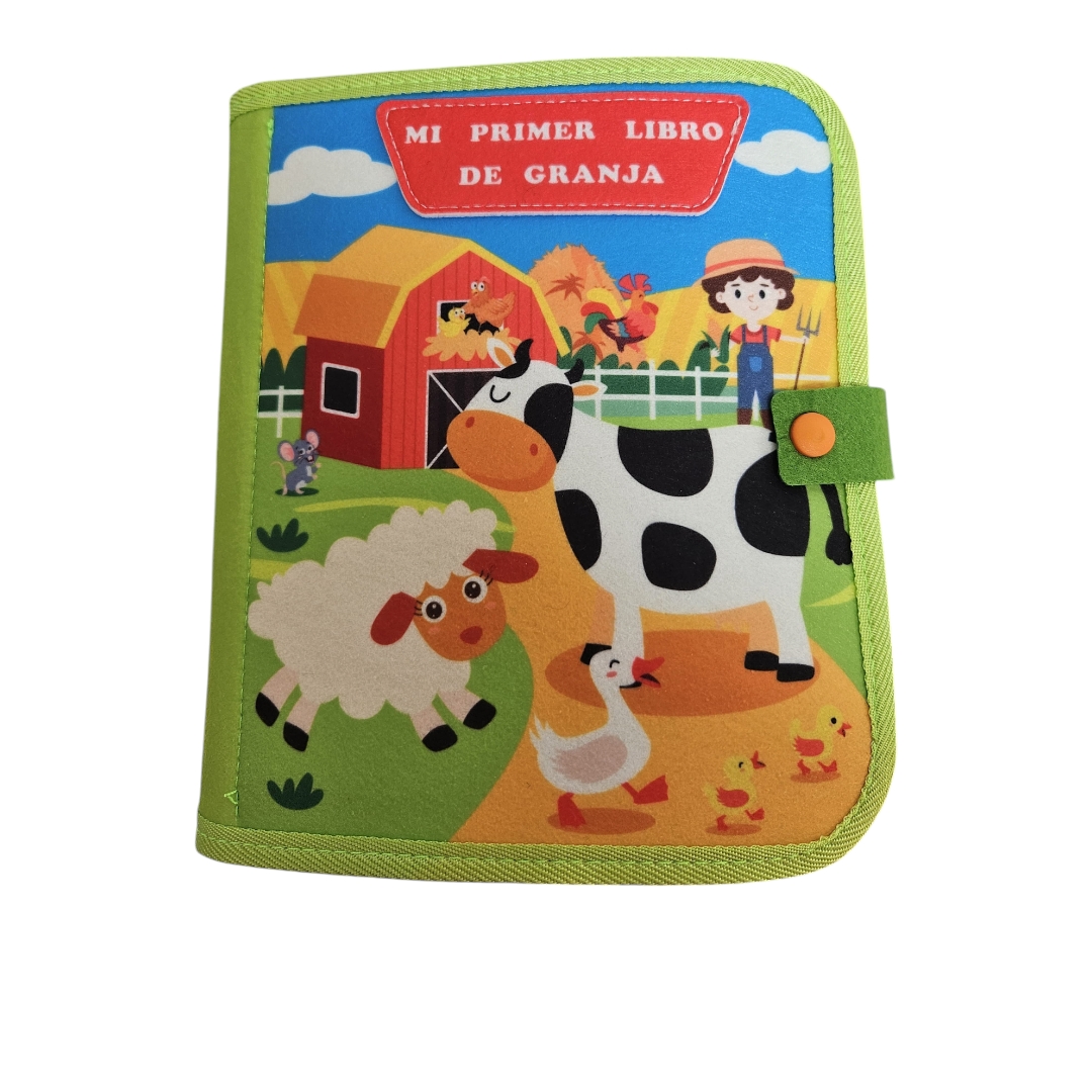 Libro sensorial de granja