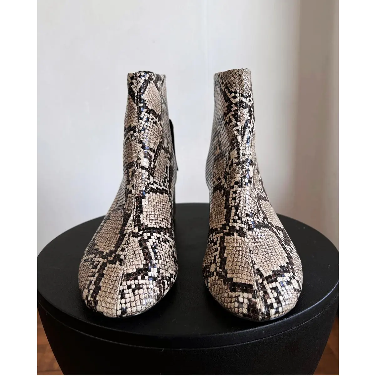 Botín animal print