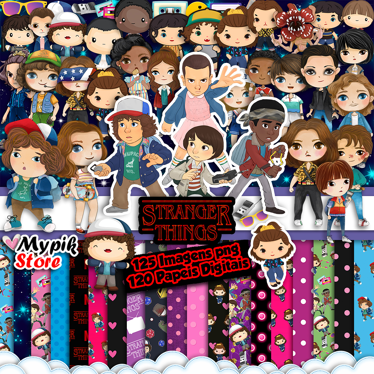 Kit Digital Stranger Things